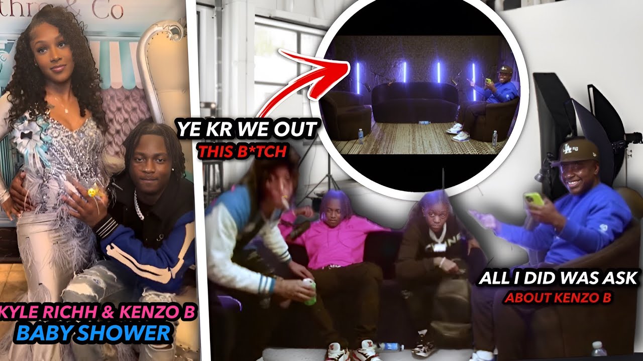 Dee Billz Makes Kyle Ricch & Jen Carter Leave After Interviewer Talks ...