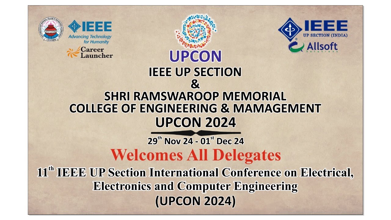 UPCON IEEE UP SECTION 2024 - YouTube