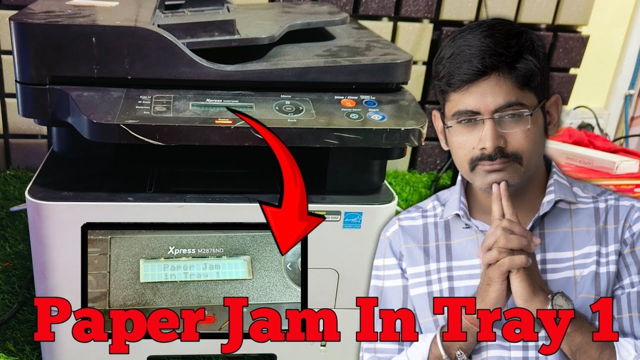 I FIXED My Samsung xpress m2876nd Paper Jam Problem in 5 Minutes ...