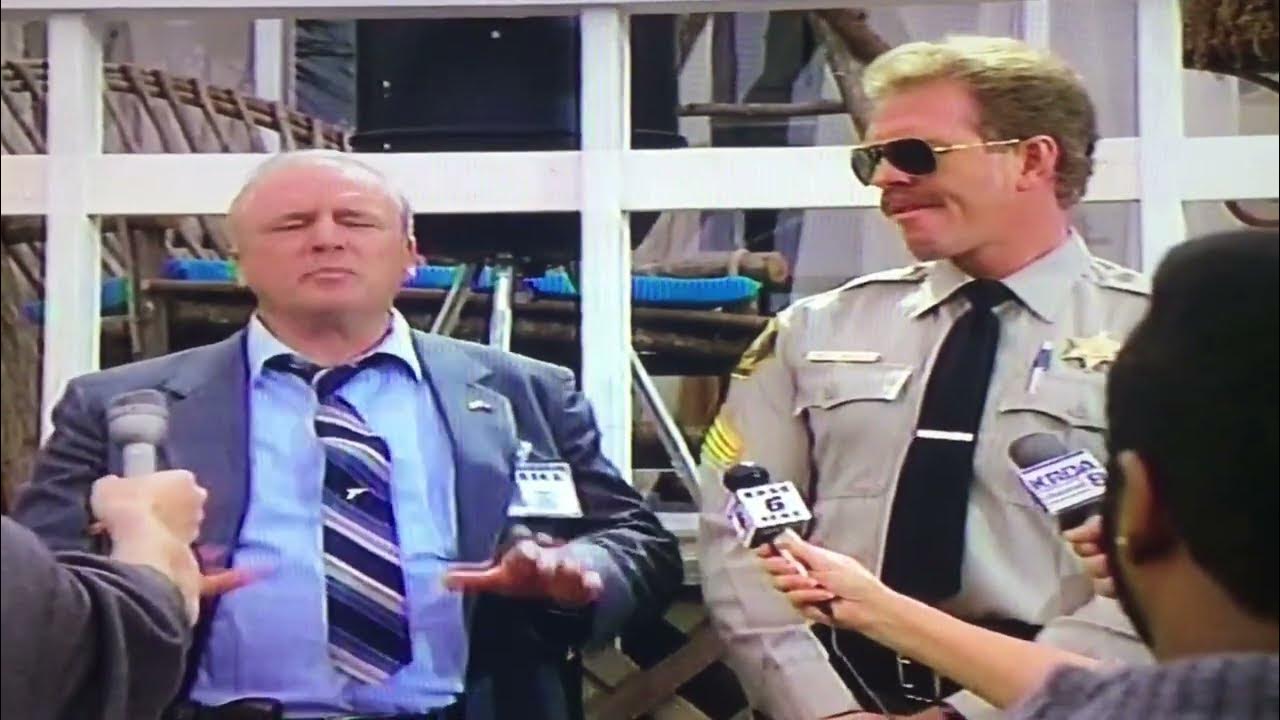 The Incredible Hulk Returns Jack McGee attends press conference scene - YouTube