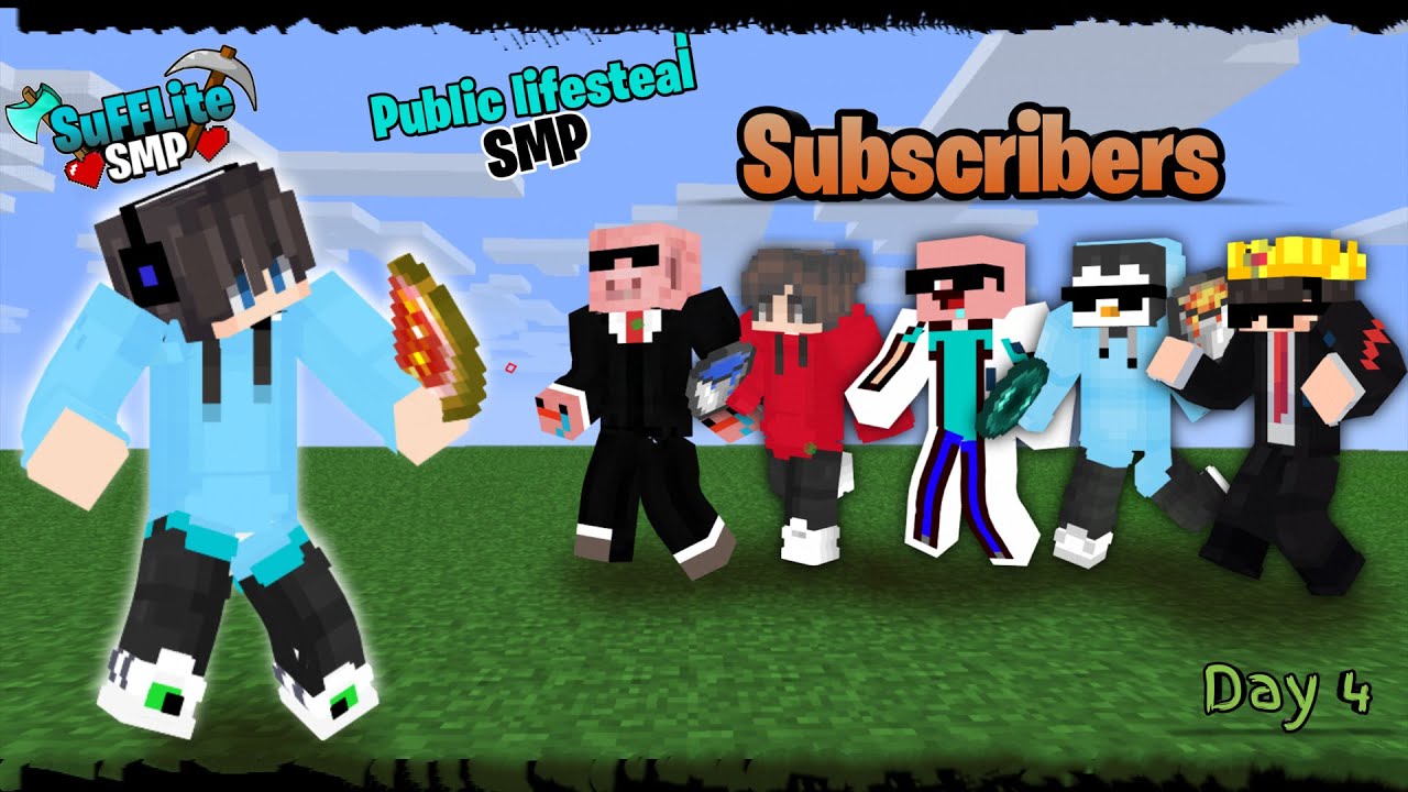The Deadliest Public Minecraft Lifesteal SMP live (Day 4) #lifestealsmp ...