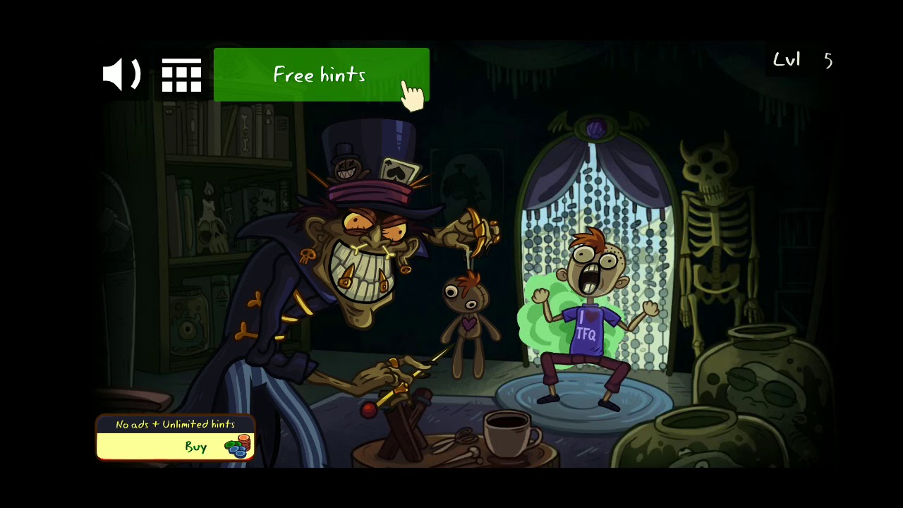 Troll Face Quest Horror 3 Level 5 Walkthrough - YouTube