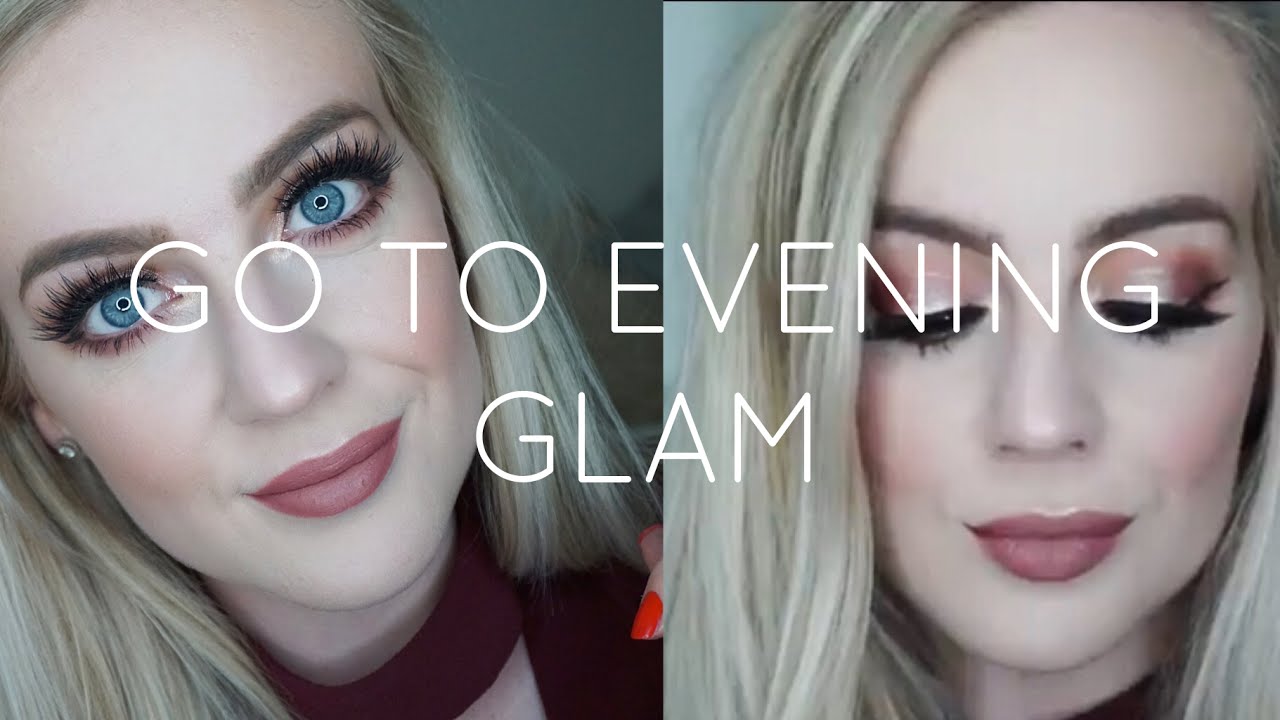 GO TO EVENING GLAM MAKEUP TUTORIAL | PROM MAKEUP | Emma's Beauty Box ...