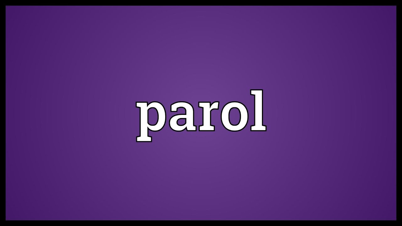Parol Meaning - YouTube