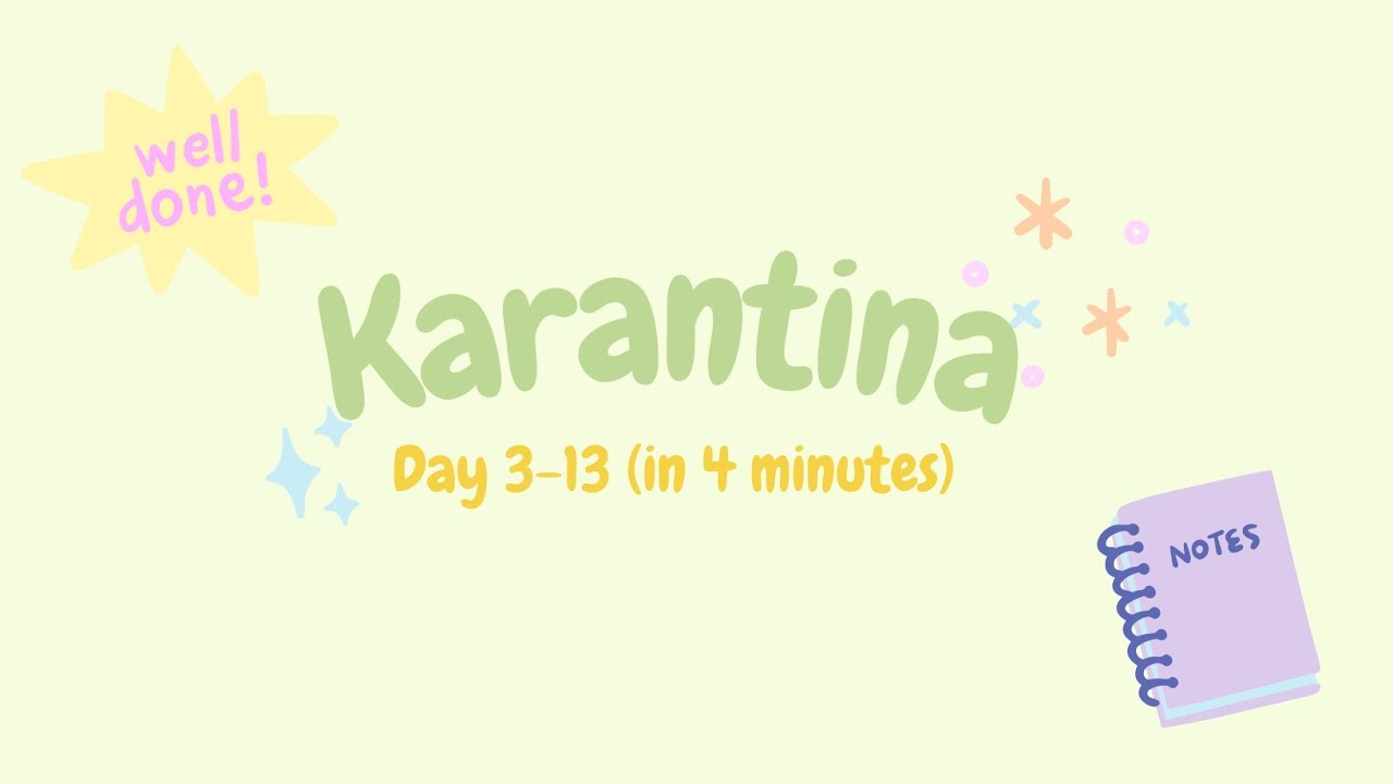 Karantina Day 3-13😉🌼🍒 - YouTube