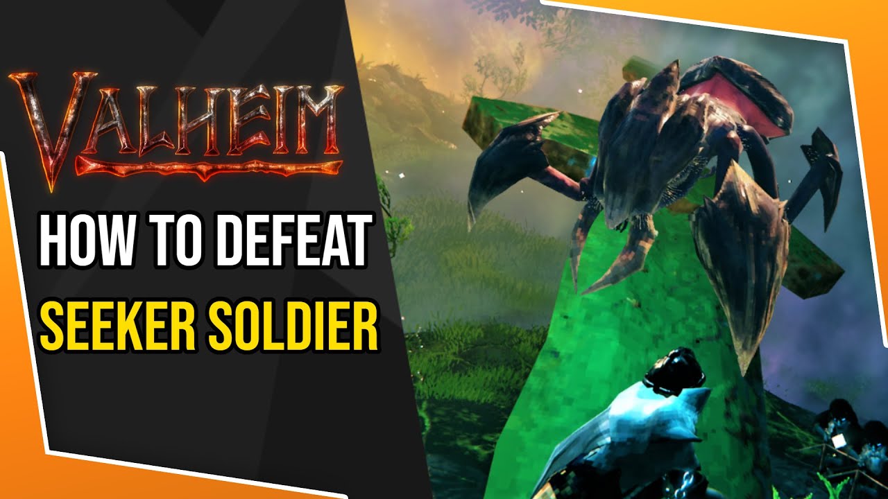 Safest Way to Defeat Seeker Solider | #ValheimGuide - YouTube