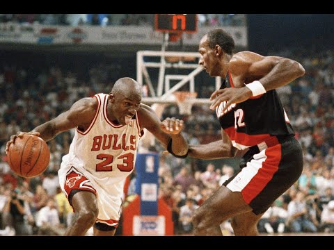 1992 NBA Finals Game 6 Portland Trail Blazers at Chicago Bulls, June 14, 1992, Bulls Repeat