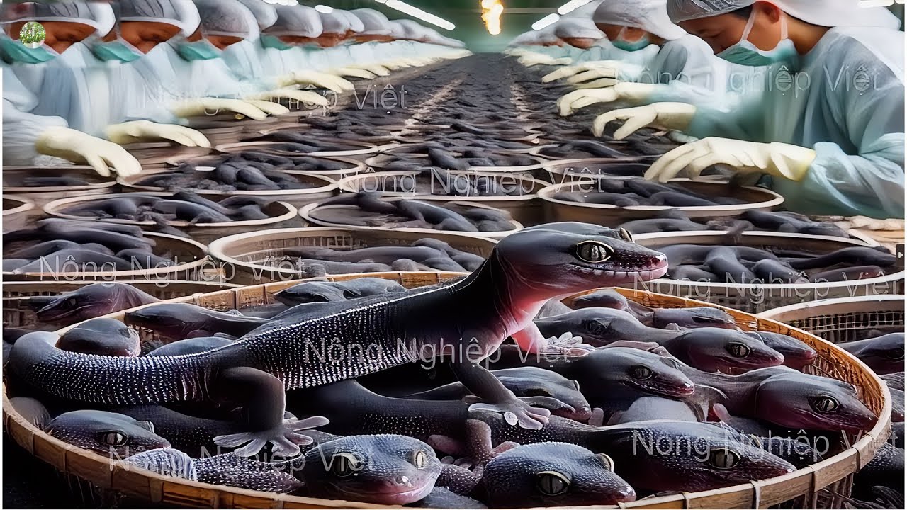 What are millions of geckos raised for? Gecko breeding and raising ...