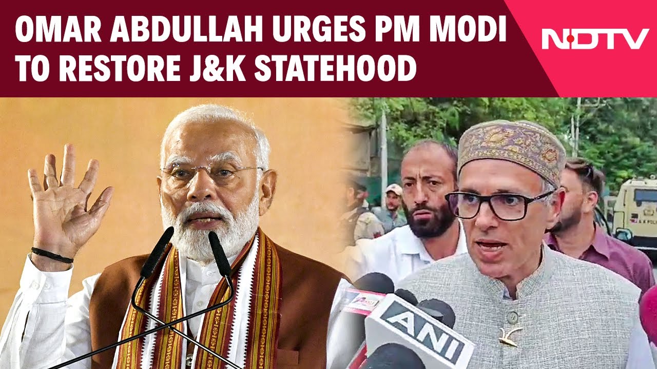 National Conference | National Conference's Omar Abdullah Urges PM Modi To Restore J&K Statehood ...