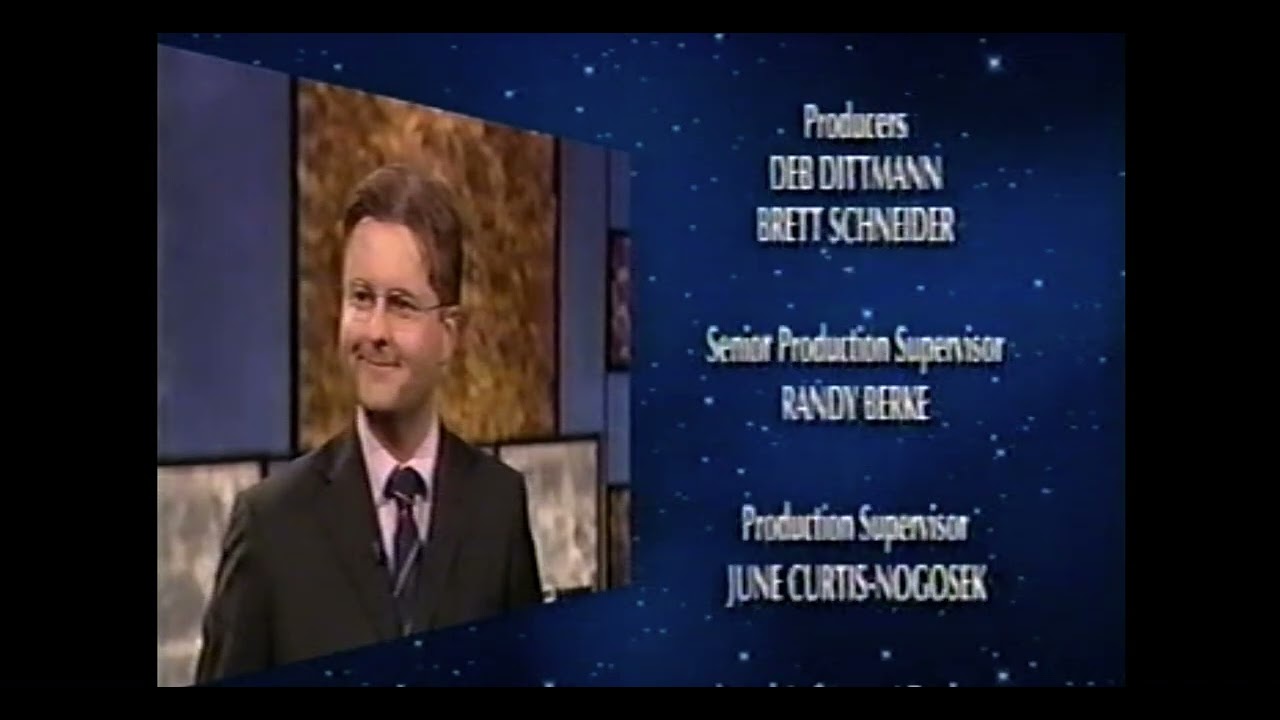 Jeopardy Full Credit Roll 10-26-2007 - YouTube