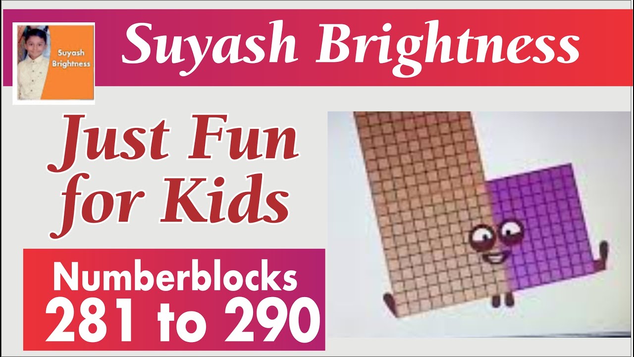 Numberblocks band 281 to 290 - YouTube
