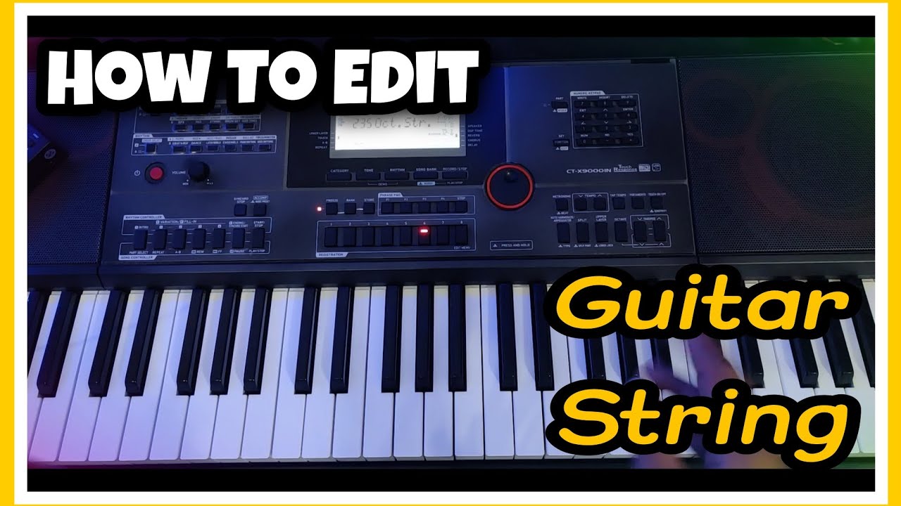 How To Modify - String And Guitar 🎸 - Ctx-9000in - YouTube