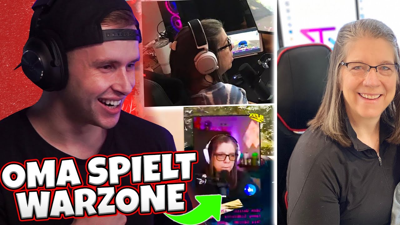 SIE IST OMA UND STREAMERIN | Femal Warzone Player | Tactical Gramma ...