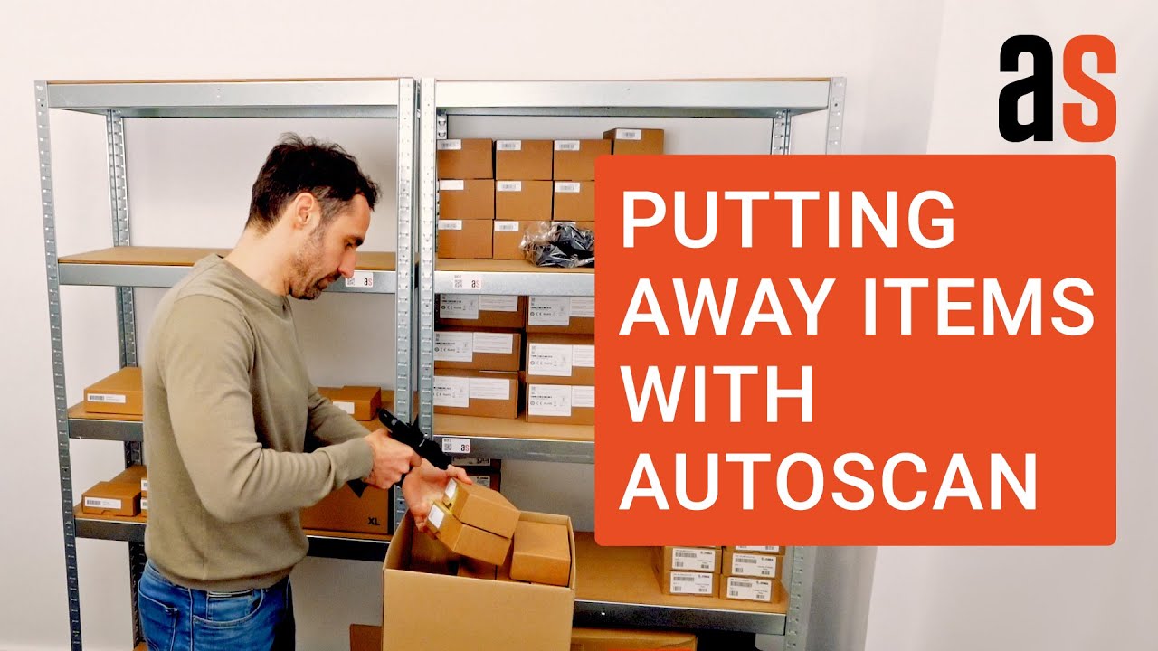 Putting away items after receiving (storing) (English) - YouTube