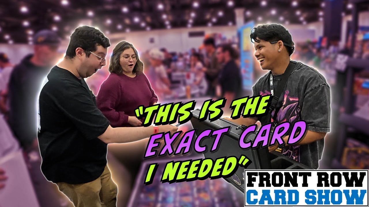 San Diego Front Row Card Show Part 1 Day 1 - YouTube