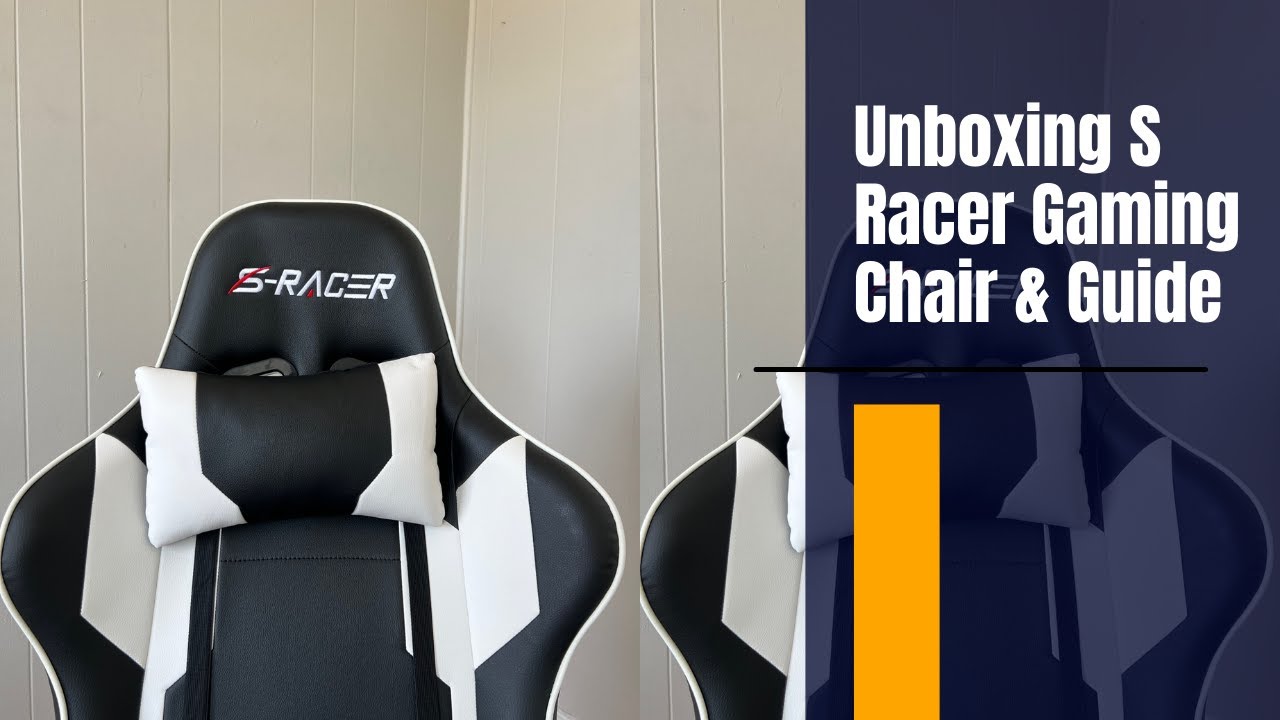 S Racer Game Chair Unboxing and Setup Guide - YouTube