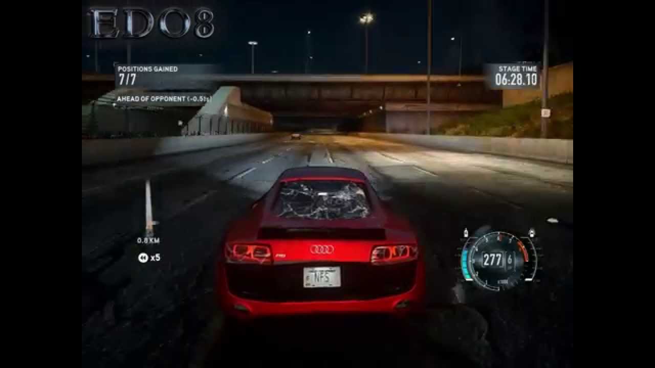 NFS: The Run | Audi R8 V10 - YouTube