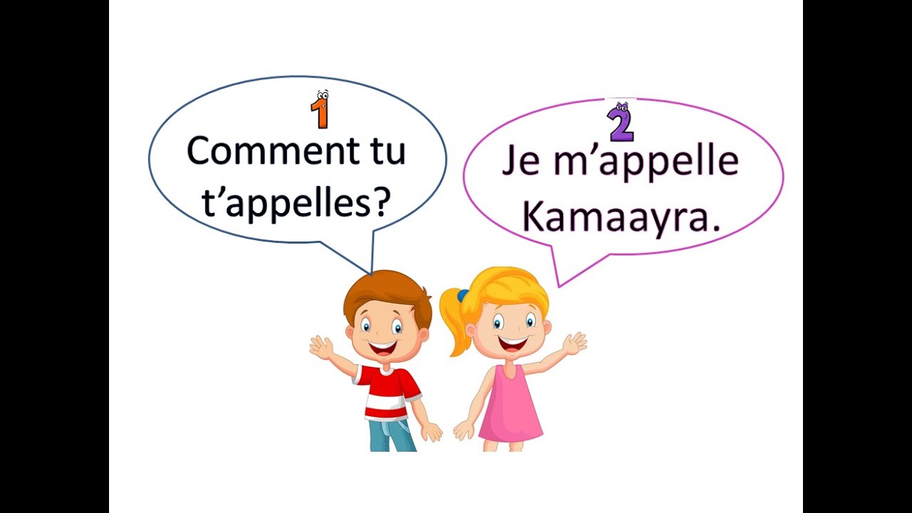 Se Présenter en Français : Easy French Introduction for Kids - YouTube