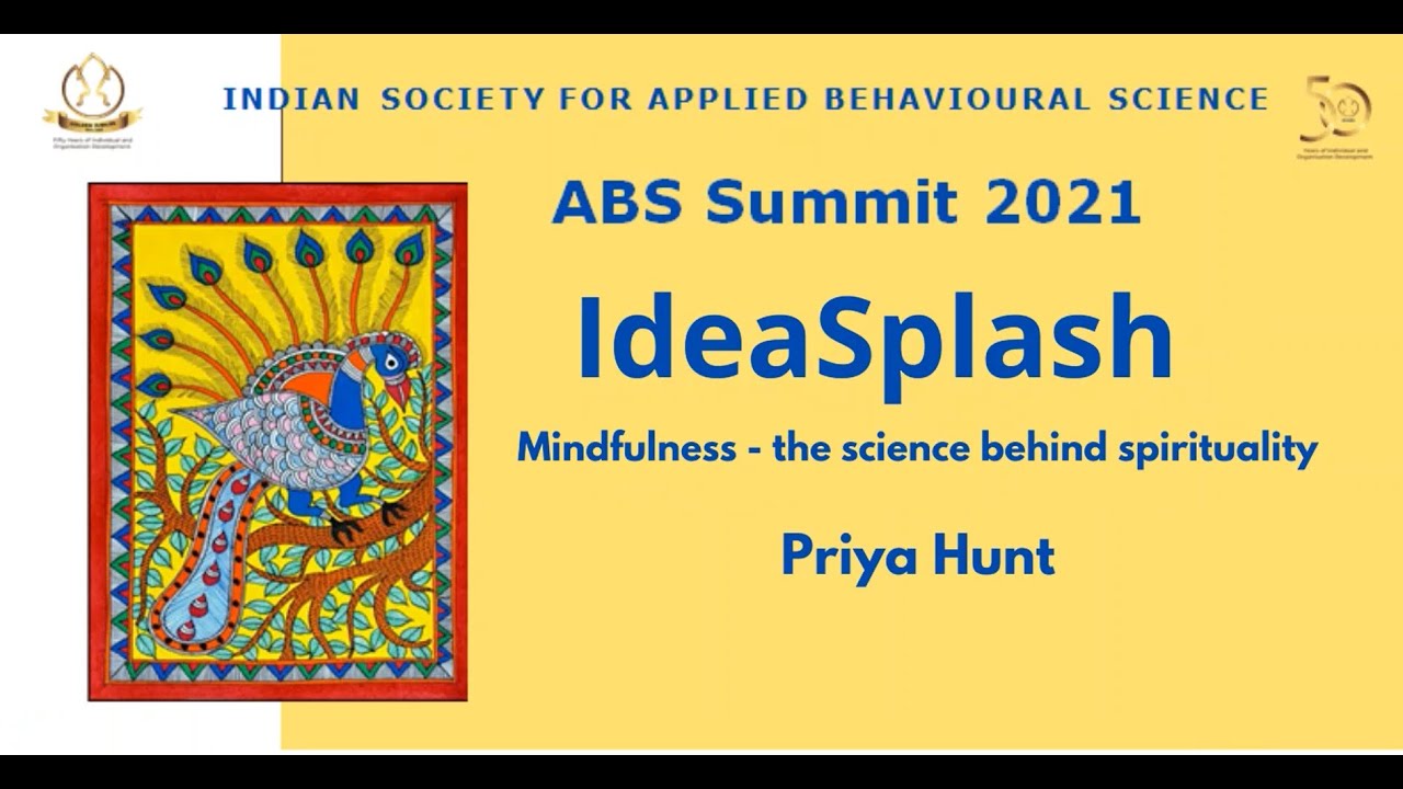 Mindfulness - the science behind spirituality - Priya Hunt - YouTube