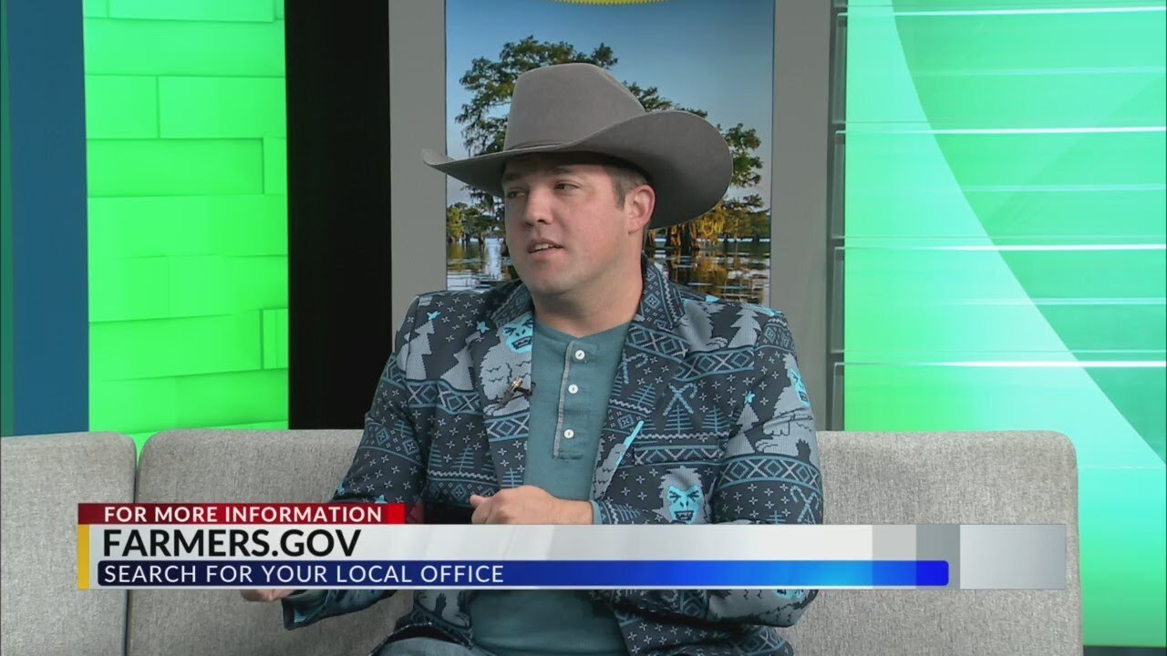 Farm Service Agent Beau Fontenot discusses latest Agricultural News ...