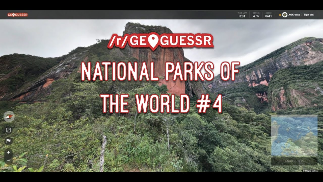 /r/Geoguessr Challenge: National Parks of the World #4 - YouTube