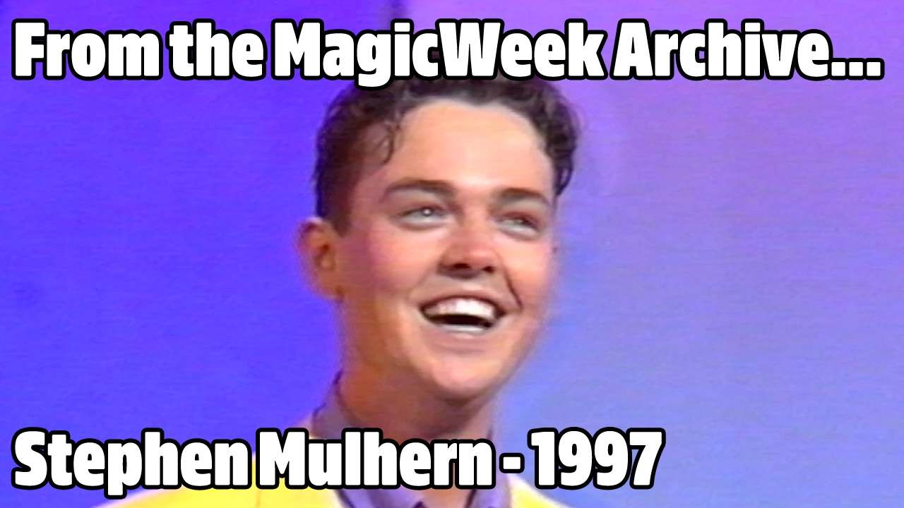 Stephen Mulhern - Magician - The Big Big Talent Show - 1997 - YouTube