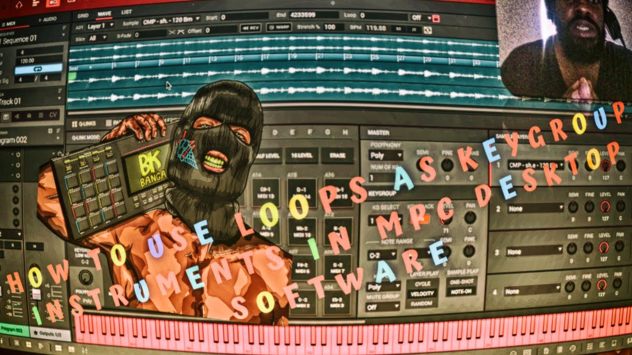 How To Use Loops As Keygroup Instruments In MPC Desktop Software - YouTube