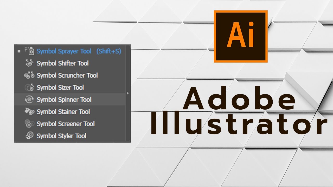 symbol tool sets in Illustrator | Adobe illustrator CC Tutorial - YouTube