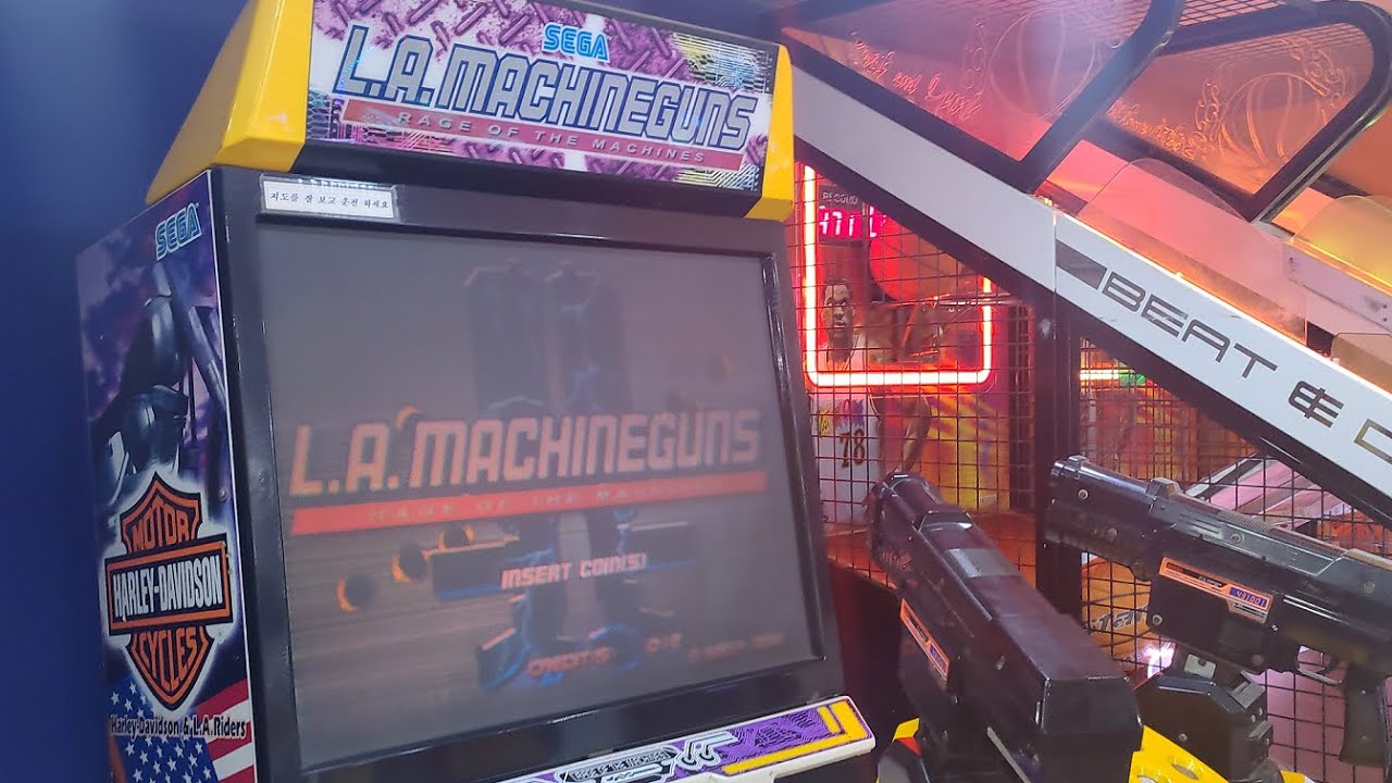 [Arcade Play Sample] 1998 L.A. Machineguns (W. DX) / LA 머신건 (DX 기체 ...