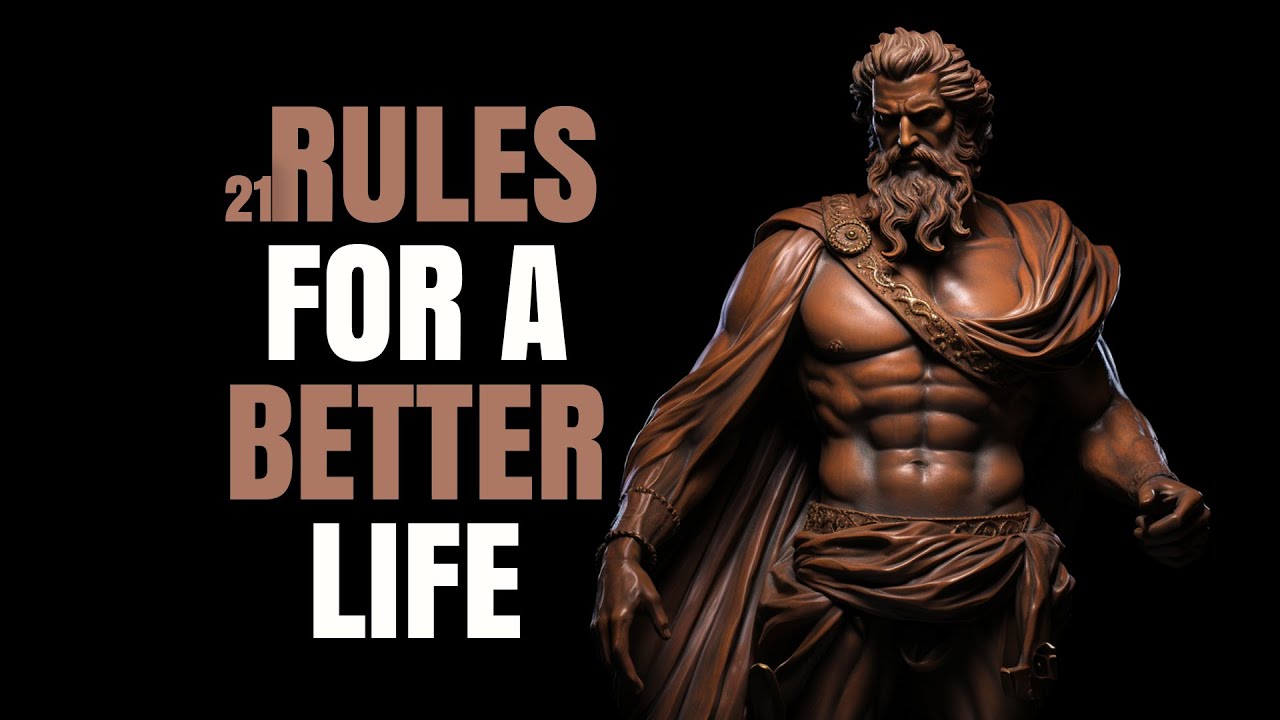 21 Stoic Rules For a Better LIFE (Stoic Wisdom from Marcus Aurelius ...
