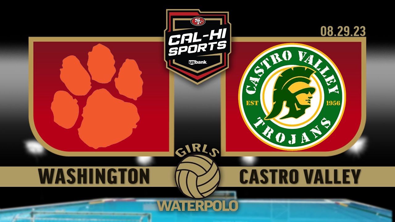 Washington vs Castro Valley Girls Water Polo 8.29.23 - YouTube