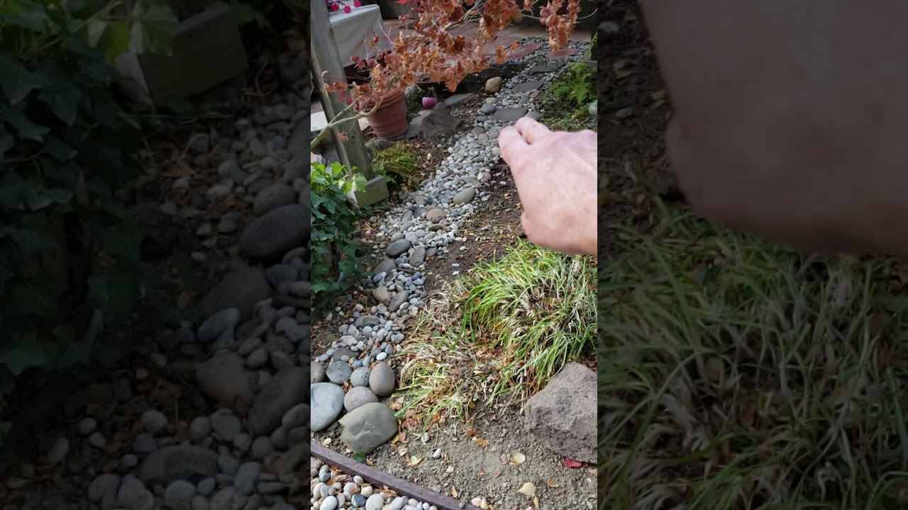 French drain alternative drainage system with HydroBlox - YouTube