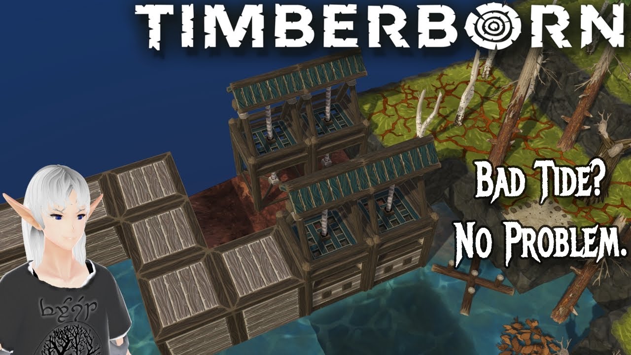 Timberborn - Bad Water? No Problem. - The Gorge - YouTube