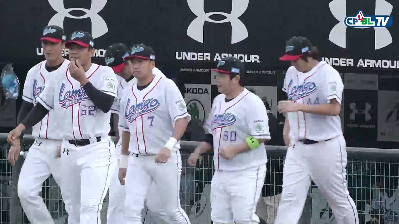 10/18 總冠軍賽G2 兄弟 vs Lamigo 賽前，兄弟和Lamigo所有球員進場，並介紹今天先發九人 - YouTube