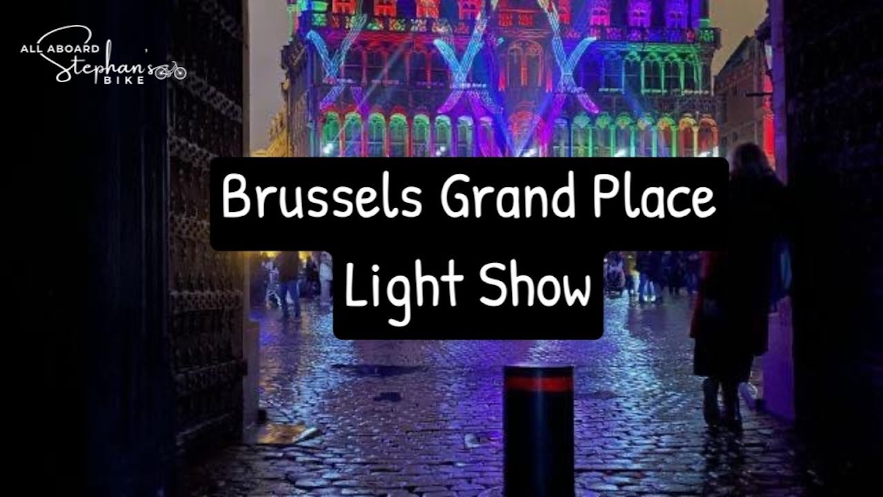 Brussels Grand Place Light Show - YouTube