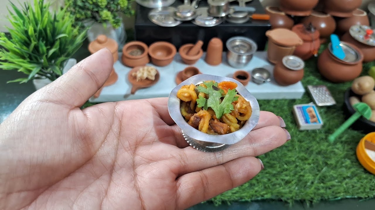 Miniature Noodle Magic 🍜 | Realistic Mini Noodles | Instant Maggie ...