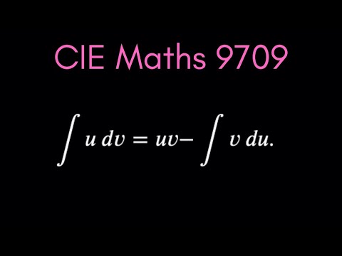 How to Answer HARD Integration By Parts Questions | CIE Pure Maths 9709 ...