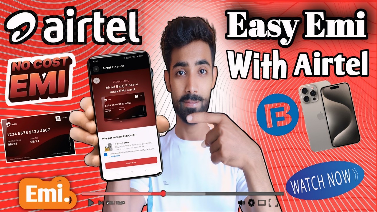 Airtel Insta Emi Card | Airtel Emi Card Benefits Charges | How To Apply Airtel Emi Card - YouTube
