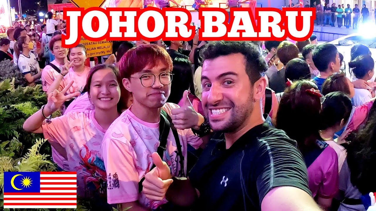 Finally Johor Bahru! Malaysians Know To Party! Chingay Style 🇲🇾 - YouTube