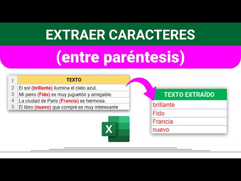 ¿Cómo Extraer Texto entre Caracteres (Paréntesis)?