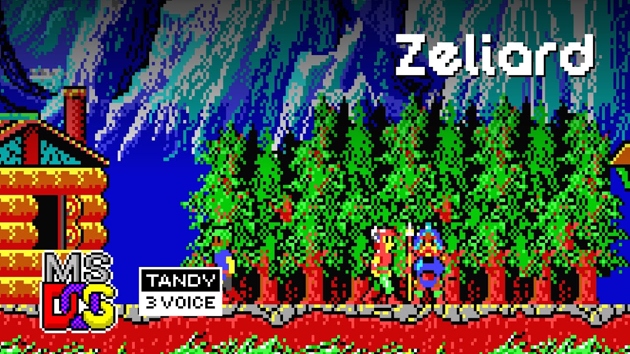 Zeliard (1990) · Original Soundtrack · MS-DOS Tandy 3 Voice / SN76496 ...