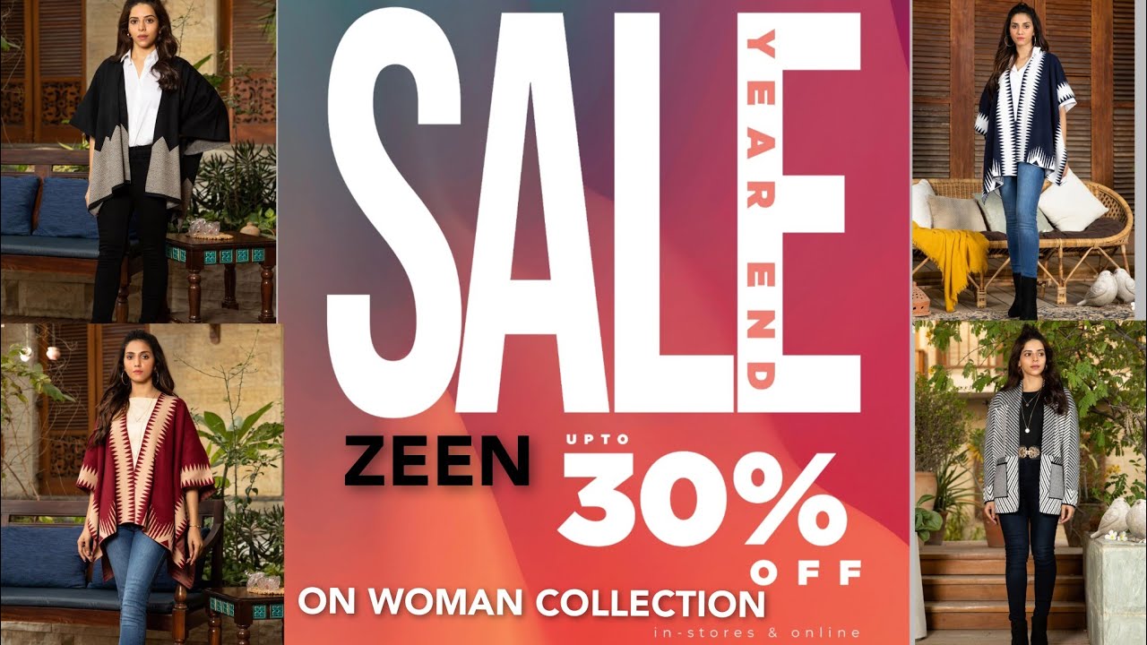 Zeen Year End Sale Upto 30% Off || Zeen Women Winter Collection || Zeen ...