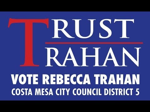 Rebecca Trahan – Candidate Costa Mesa City Council District 5 - 2018 ...
