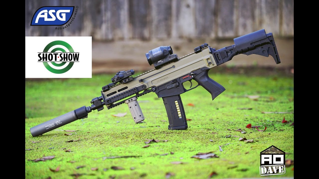 Shot Show 2017 ASG Rifles - Airsoft Obsessed - YouTube