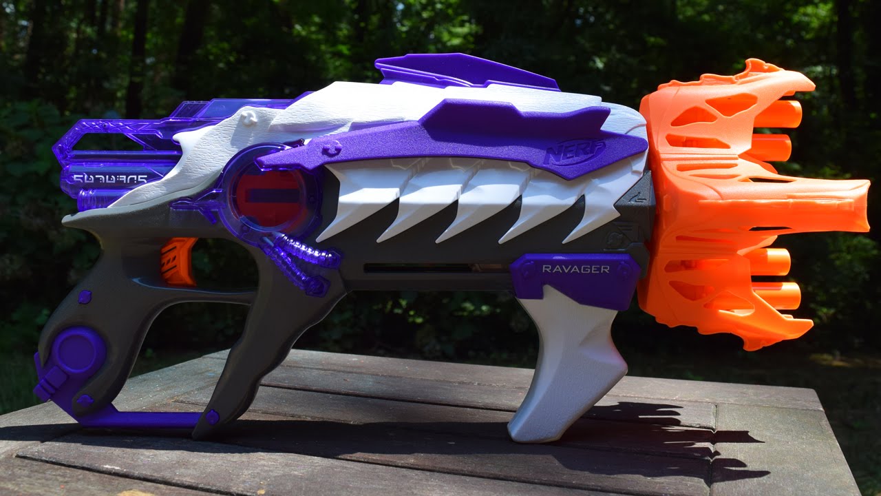 Review: Nerf Alien Menace Ravager - YouTube