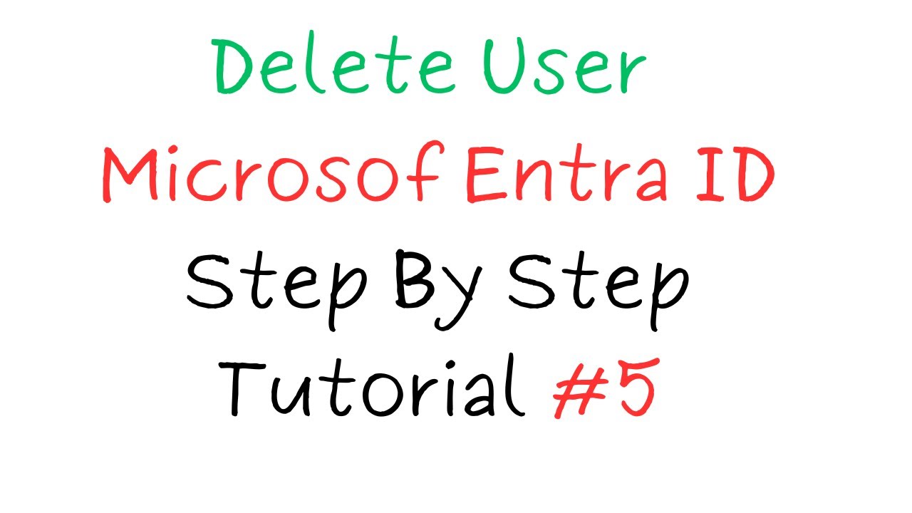 How to Delete Users in Microsoft Entra ID in 2 Minutes! - YouTube