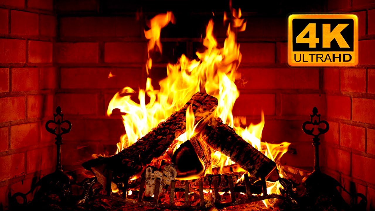 🔥 Fireplace NO ADS. Cozy Fireplace 4K Ultra HD - YouTube