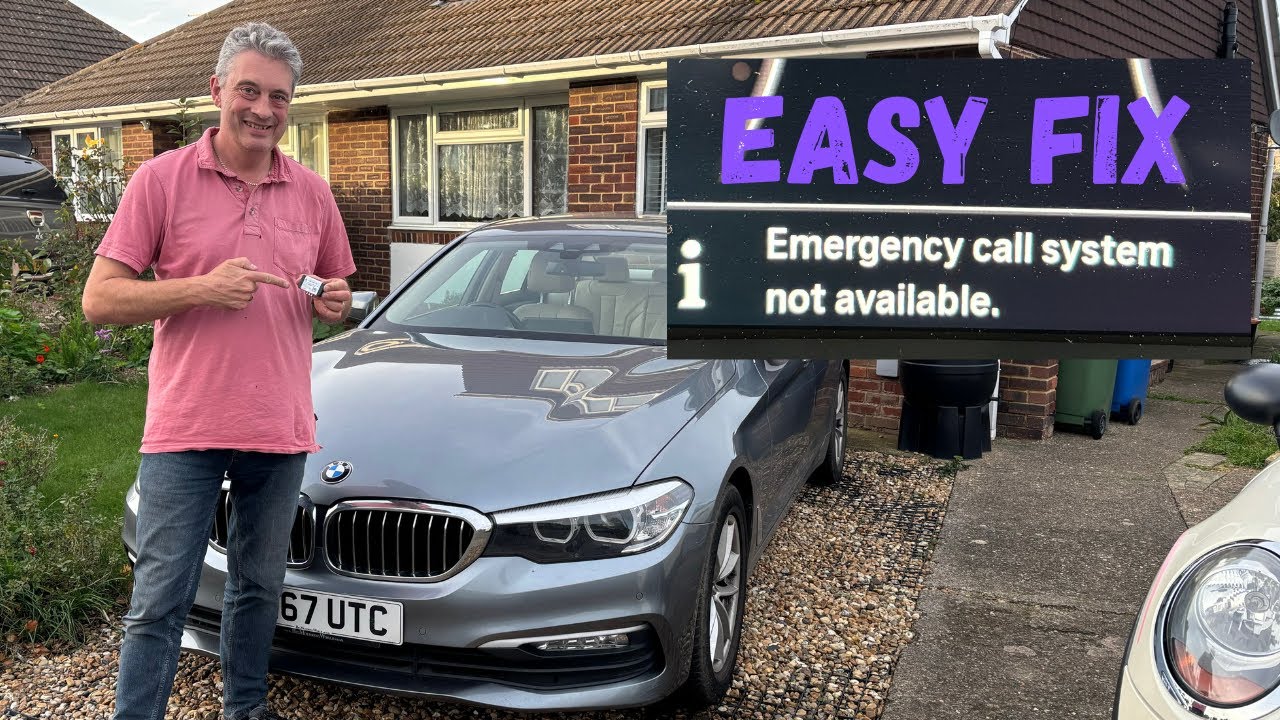 Fix Your #BMW Emergency Call System In Minutes Without A Mechanic - YouTube