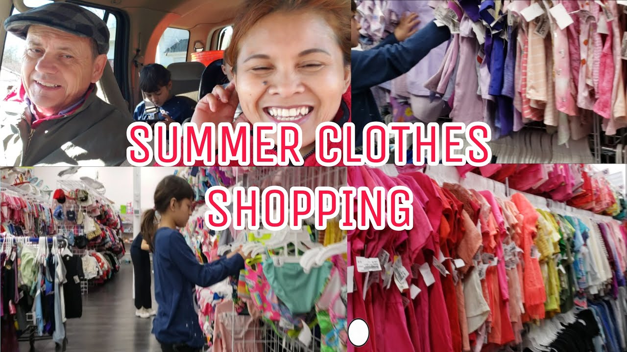 SUMMER CLOTHES SHOPPING FOR THE KID| BALIK SA PAMIMILI NG MGA DAMIT NG ...