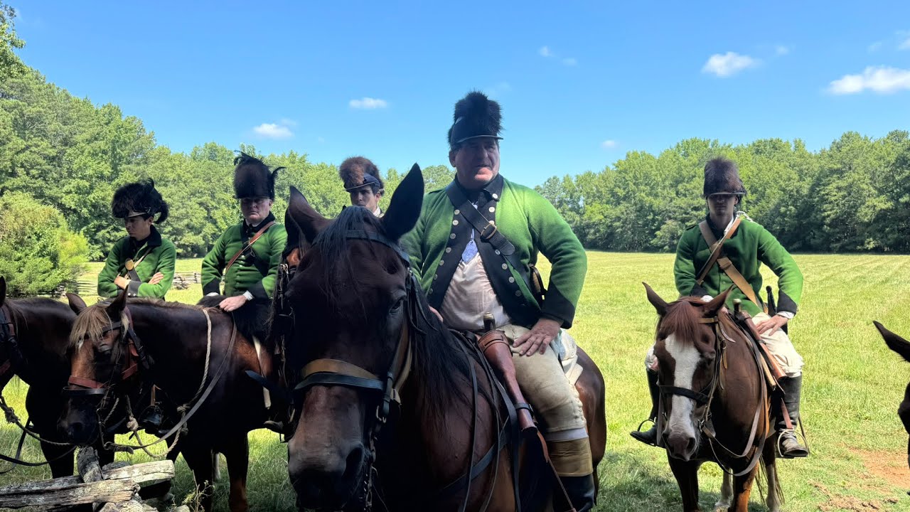 Revolutionary War Cavalry in Motion | 18th Century Battle Maneuvers w ...